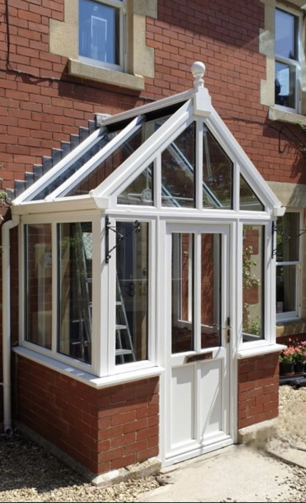 Neat and Tidy small porch replacement completed